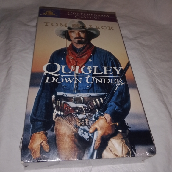 MGM | Media | Vintage New Old Stock Quigley Down Under Vhs Movie ...